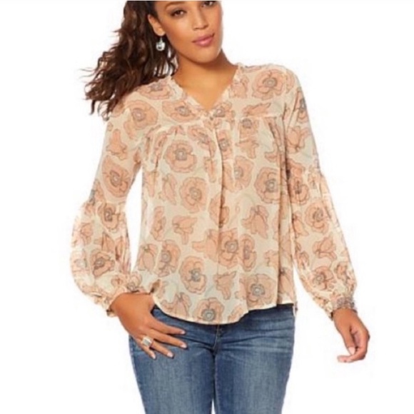 Lucky Brand | Tops | Nwt Lucky Brand Blouse | Poshmark